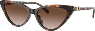 Michael Kors unisex, Accessoires, Brun, Taille: 56 MM Lunettes de soleil