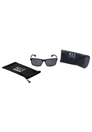 H.I.S Sonnenbrille H.I.S, Herren, dunkelblau, unifarben, Sonnenbrillen Sonnenbrille, Filterkategorie 3, 100% UVA & 100% UVB Schutz, polarisierende Gl&auml;ser