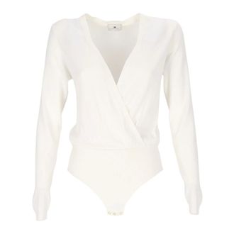 Elisabetta Franchi Damen, Oberteile, Wei&szlig;, XSGr&ouml;&szlig;e