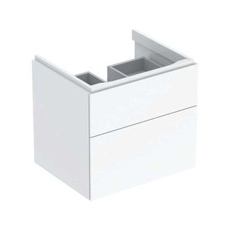 Keramag Keramag - Geberit Xeno 2 armoire sous lavabo 580x530x462mm, 2 tiroirs