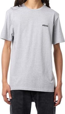Vans T-Shirt SS Scripted pour Homme, chin&eacute; athl&eacute;tique et Noir, Taille M, Athletic Heather and Black, M