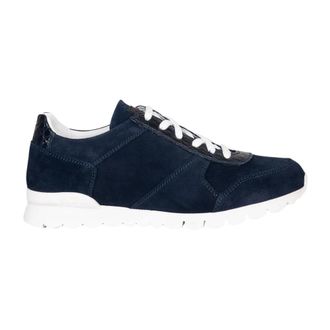 Kiton Sneakers Regular Solid Fatto a mano - - Shoes - Herren - Blau - 42 1/2 EU