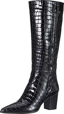 Högl Femme Drew Botte Haute Jusquau Genou, Noir, 34.5 EU Large