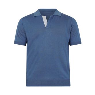 Paolo Pecora Herren, Oberteile, Blau, 2XLGr&ouml;&szlig;e