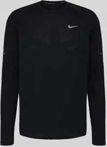 Nike Regular Fit Sport-Langarmshirt mit Logo-Detail