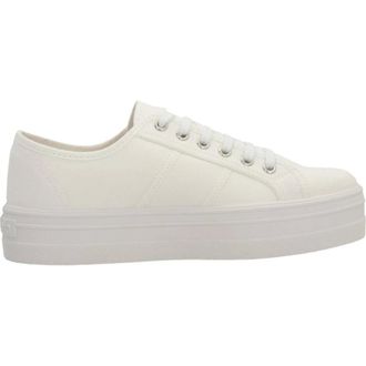 Victoria Femme, Chaussures, Blanc, Taille: 40 EU Platform Canvas Baskets