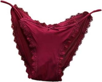 Generic Culotte sans Couture Femme Culotte Femme sans Couture Culotte Femme De Classique Export Europe Dentelle Crotch Renforc&eacute; Soie Glac&eacute;e Seamless Bordures 