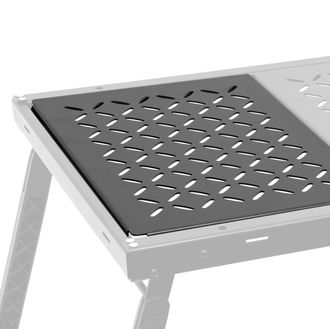 Generic Anschlusstisch flach | Campingtisch schwarz elegant minimalistisch Campingprodukte f&uuml;r Camping, Picknick, Grillen, Auto Reisen