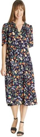 Daxon Robe Longue à Volants Femme - Femme