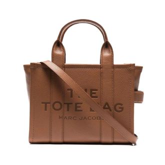 Marc Jacobs Femme, Sacs, Brun, Taille: ONE Size Petit Sac Cabas en Cuir