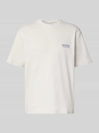 Lindbergh Oversized T-Shirt mit Label-Print