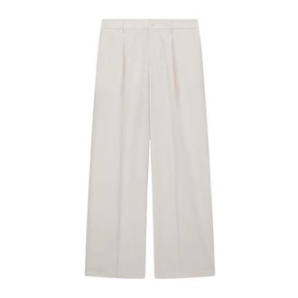 Guess Femme, Pantalons, Blanc, Taille: W28 GJ Wide Leg Trouser