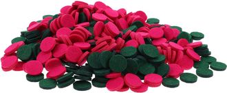 Valiclud 400 Aromatherapie Nachf&uuml;llpads aus Saugf&auml;higem Cellucotton f&uuml;r 25 MM Diffusor Anh&auml;nger Runde Duftkissen f&uuml;r Auto B&uuml;ro und Zuhause Hochabsorbierende Ar