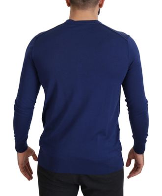 Dolce & Gabbana Virgin Wool Cardigan - Blue