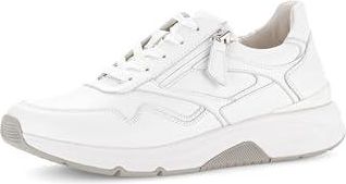 Gabor Baskets basses pour femme, Blanc 51, 40.5 EU