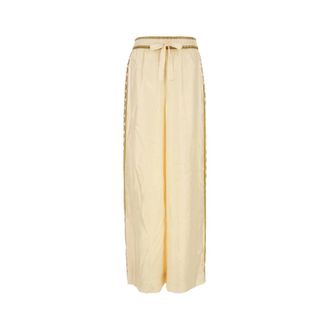 Zimmermann Luna Retro Track Pant - - Trousers - Damen - Gelb - L