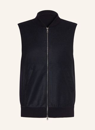 Maerz Maerz Muenchen Weste Im Materialmix blau
