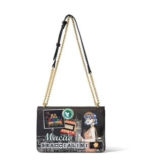 Braccialini Sac &agrave; Bandouli&egrave;re Cartoline avec Design 3D - Femme - Sacs - Multicolore - Taille: ONE Size