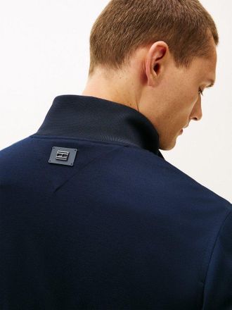 Tommy Hilfiger Strickjacke PERFORMANCE PUNTO MILANO normale Passform, 2-Wege-Rei&szlig;verschluss