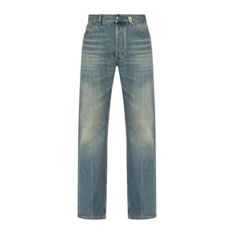 Alexander McQueen Jeans mit Logo - - Jeans - Herren - Blau - M
