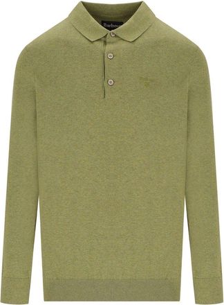Barbour POLO TRICOT PIMA VERT BARBOUR