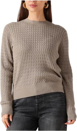 Tommy Hilfiger Damen, Strickwaren, Beige, LGr&ouml;&szlig;e