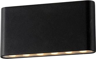 Vision-EL Applique led grenache - 13W Miidex Lighting blanc-neutre-4000k - anthracite