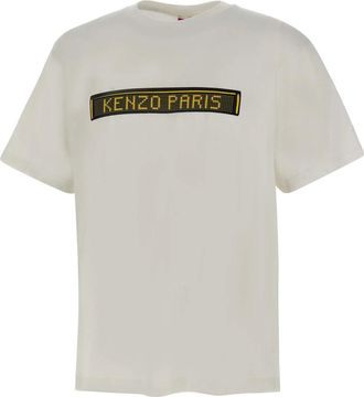 Kenzo Homme, Tops, Blanc, Taille: XL T-shirt Oversize City