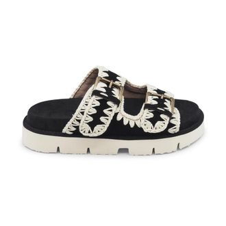 Mou Schwarze Sandalen mit Schnallen - - Shoes - Damen - Schwarzk - 36 EU