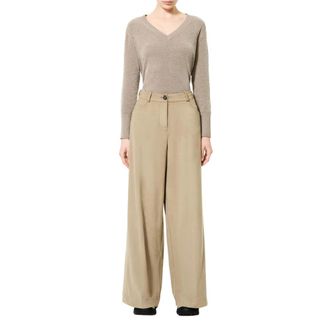 Roberto Ricci Design Nabucco Palazzo Hose - - Trousers - Damen - Beige - XS