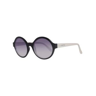 Benetton Femme, Accessoires, Noir, Taille: ONE Size Lunettes de soleil &agrave; monture inject&eacute;e avec verres d&eacute;grad&eacute;s
