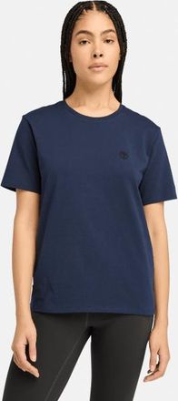 Timberland Dunstan Kurzarm-T-Shirt f&uuml;r Damen in Dunkelblau, Damen, Blau, Gr&ouml;&szlig;e