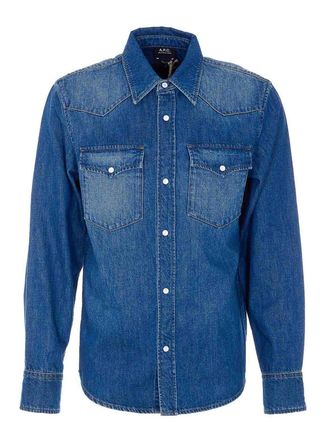 A.P.C. A. P.C. Chemise - Bleu