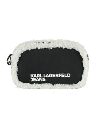 Karl Lagerfeld Sac &agrave; bandouli&egrave;re KLJ SHEARLING CAMERA BAG | 5BKDBA4W30233 998 NOIR, Noir, Medium
