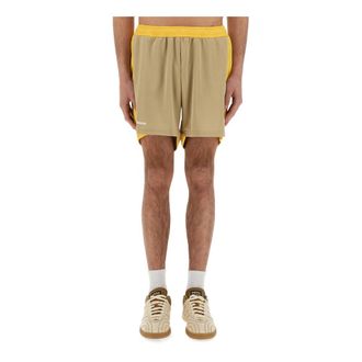 Wales Bonner Home Jersey Shorts - - Shorts - Herren - Gelb - L