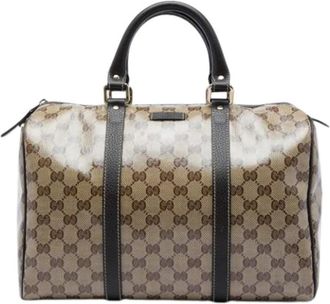 Gucci Sac Boston Pre-owned - Femme - Pre-owned - Beige - Taille: ONE Size