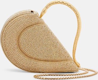 Bulgari Verzierte Henkeltasche Serpentine Small