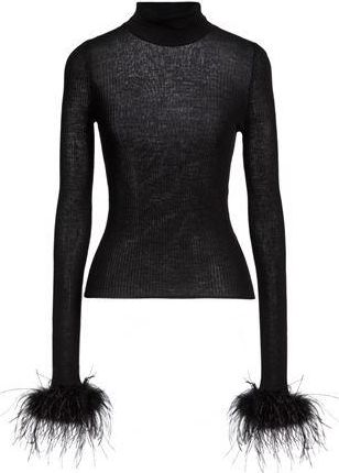 Blumarine MAILLE - Cols roul&eacute;s sur YOOX.COM