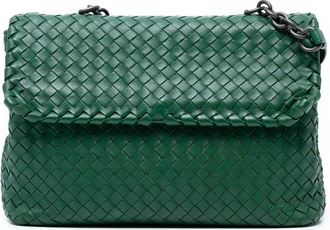 Bottega Veneta Hobo Bags - Medium Nappa Intrecciato Olimpia Shoulder Bag - Gr. unisize - in Grün - für Damen