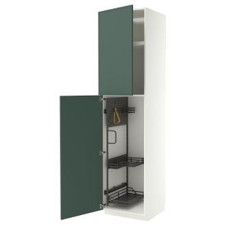 IKEA METOD Hochschrank mit Putzschrankeinr