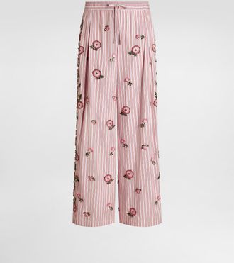 Dolce & Gabbana Vanity Trousers With Embroidery - Mann Hosen Und Shorts Mehrfarbig 50