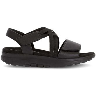 Gabor Mules en cuir &agrave; talon compens&eacute;