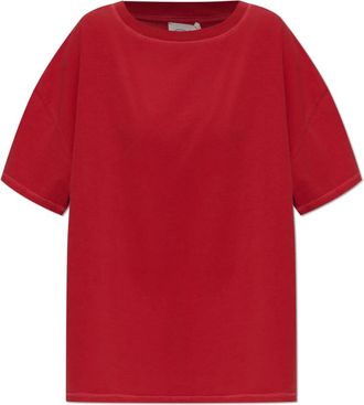 American Vintage Femme, Tops, Rouge, Taille: 36/38 FR Pymaz T-shirt