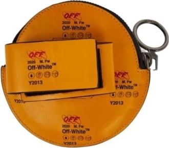 Off-white unisex, Accessoires, Brun, Taille: ONE Size Porte-monnaie Indu