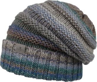 Lierys Bonnet Bernardo Oversize Bonnets pour Femme Bonnets en Tricot (Taille Unique - Taupe)