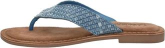 Lazamani Femme, Chaussures, Bleu, Taille: 38 EU Teenslippers