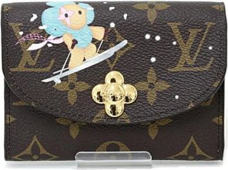 Louis Vuitton Porte-monnaie Monogram Pre-owned - Femme - Pre-owned - Brun - Taille: ONE Size