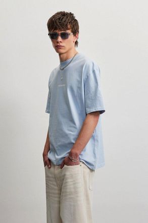 Pegador Rundhalsshirt COLNE LOGO OVERSIZED TEE Baumwolle, oversize
