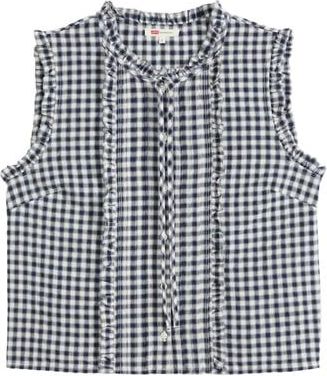 Levi's Blouse sans manches slim Shelby &agrave; carreaux