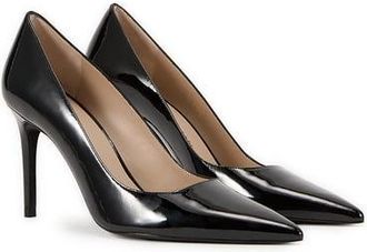 Stuart Weitzman Escapins Stuart Power 85 en cuir verni